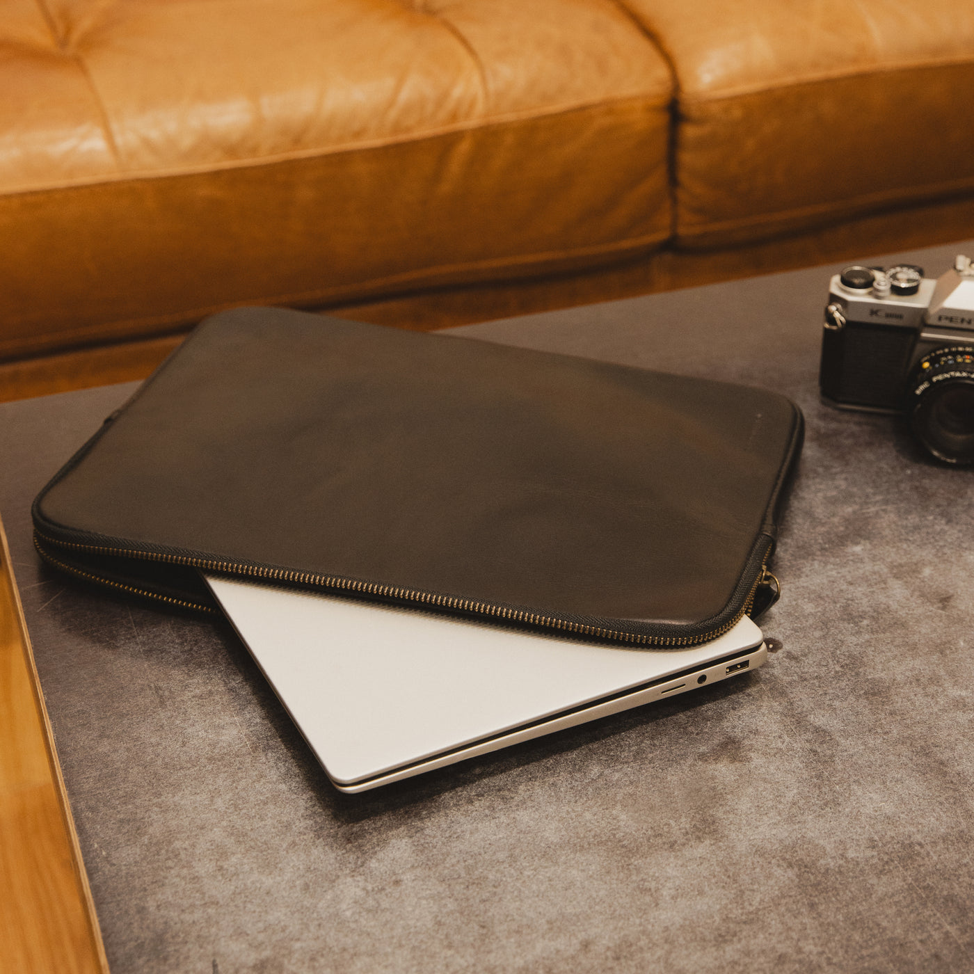 Shop The Blackwell Leather Laptop Sleeve | Free Shipping in NZ