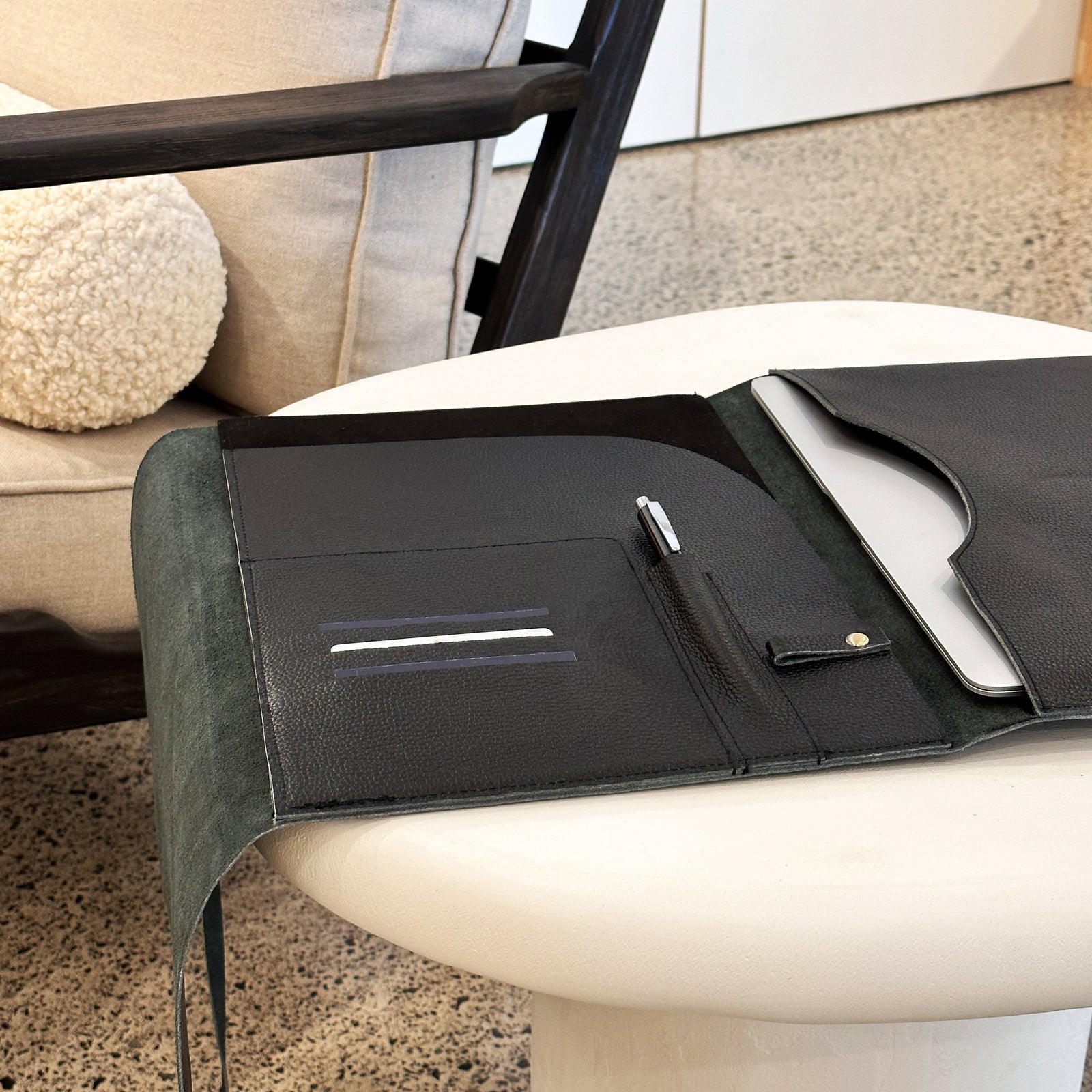 Shop A4 Leather Work Folder | Leather A4 Compendium Folder