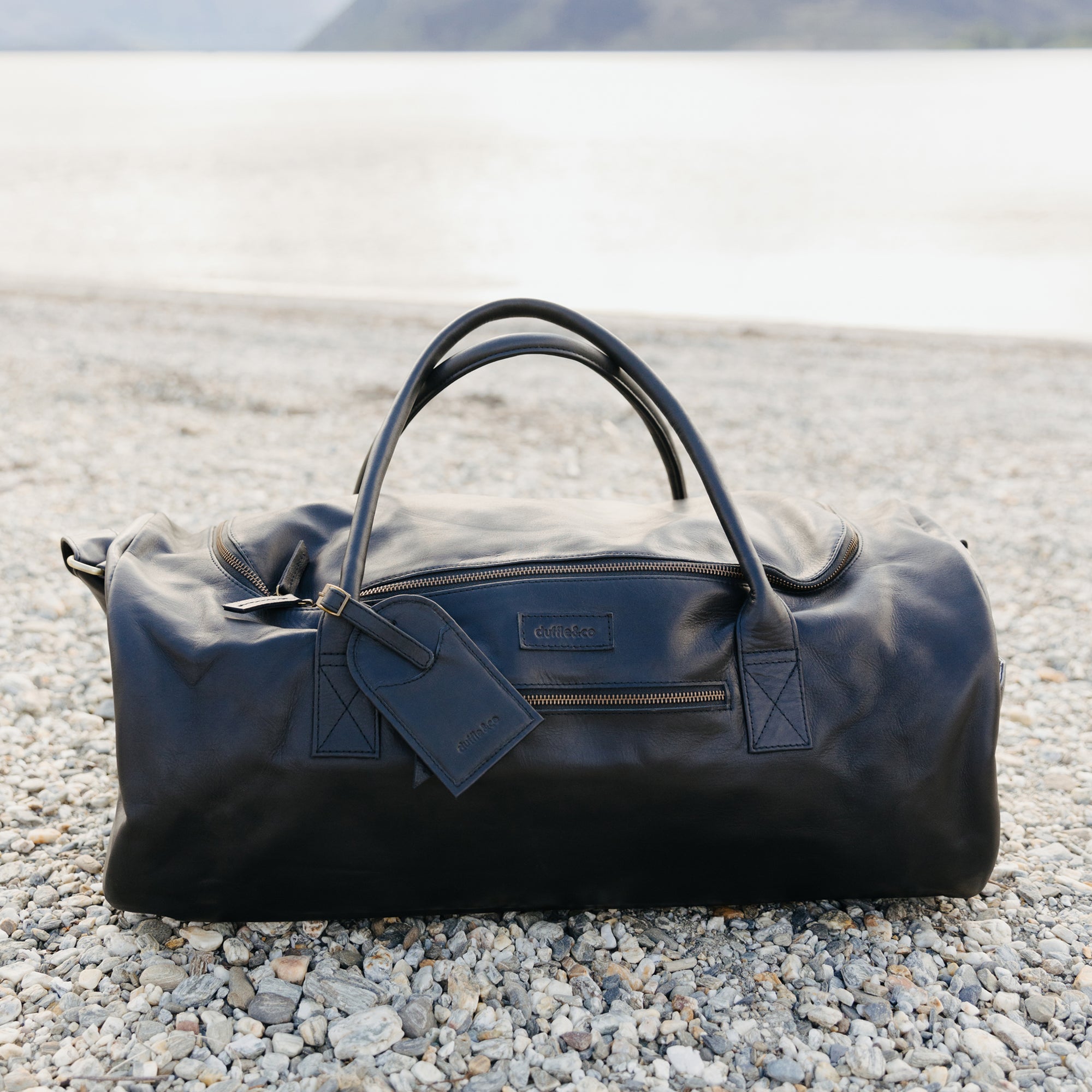 Duffle&Co | Leather Luggage Tag